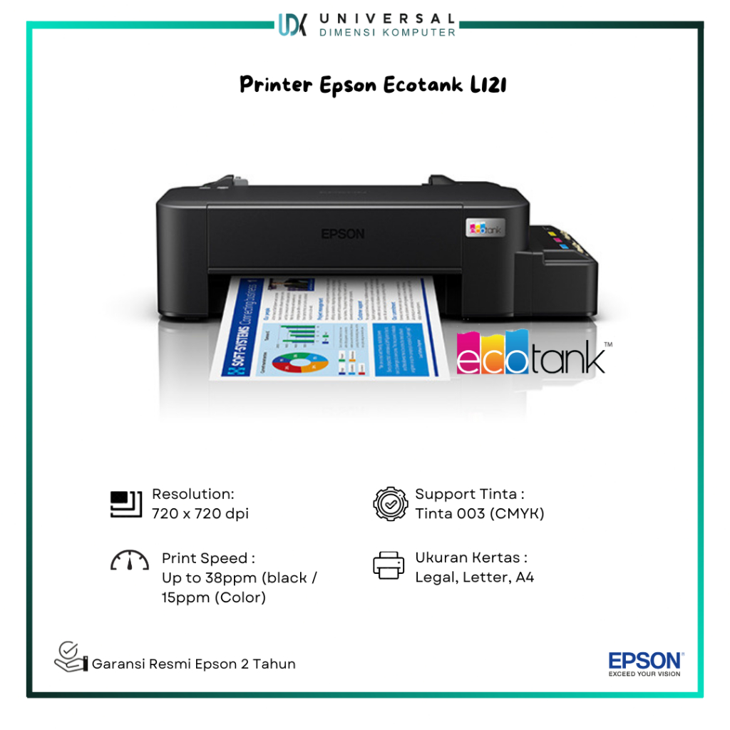 Jual Printer Epson Ecotank L121 Shopee Indonesia 2421