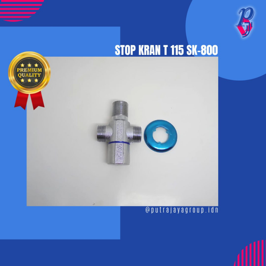 Jual Stop Kran Cabang T 115-SK 8000 | Shopee Indonesia