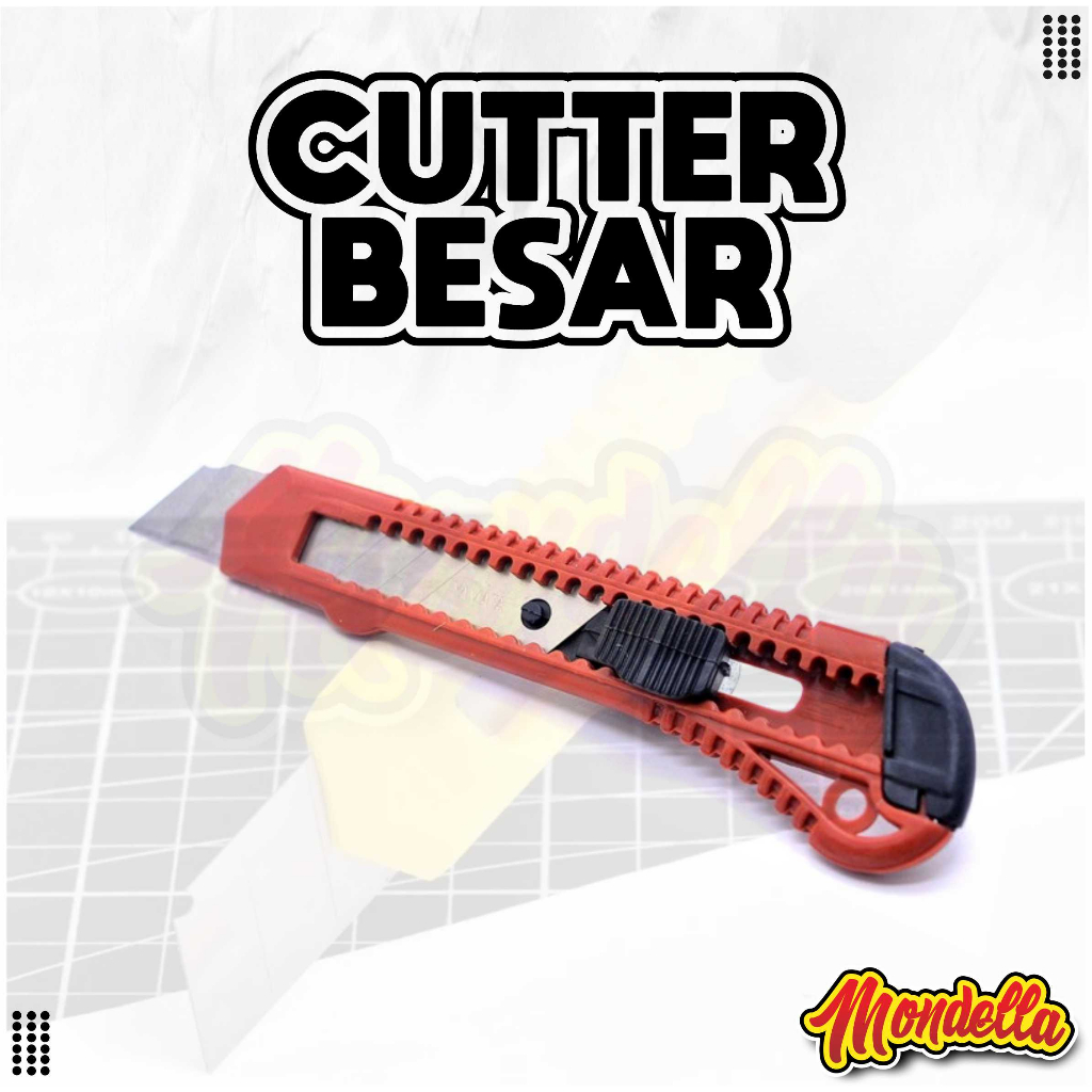 Jual Cutter jumbo Besar Kater Panjang 15 X 2.2 Cm Bukan Kecil Silet ...