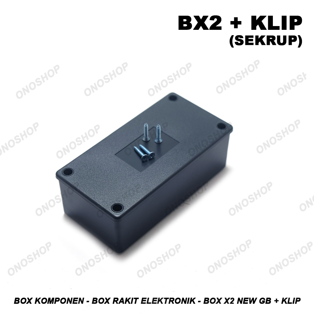 Jual Box Komponen - Box Rakit Elektronik - Box X2 New GB + Klip ...