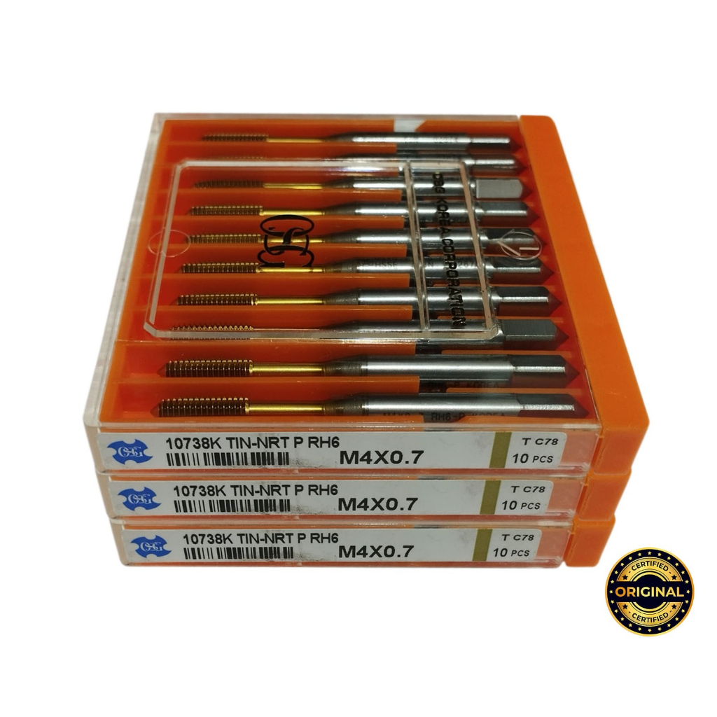 Jual TAP OSG 10738K TIN-NRT P RH6 M4X0.7 original per pack | Shopee Indonesia