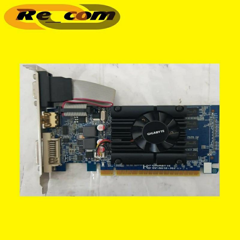 Jual VGA GT610 1GB DDR3 64bit | Shopee Indonesia