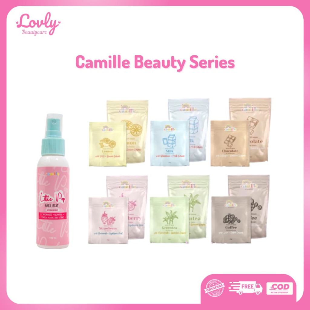 Jual Camille Beauty Series l Masker l Facemist | Shopee Indonesia