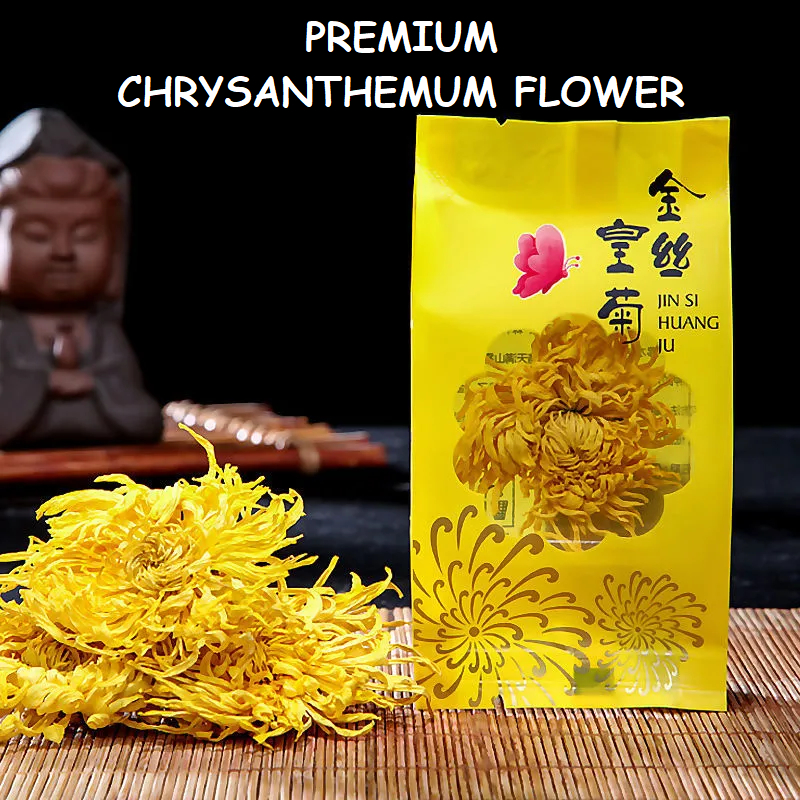 Jual LUCKYMALL TEH BUNGA KEMBANG GOLDEN CHRYSANTHEMUM FLOWER TEA DRIED ...