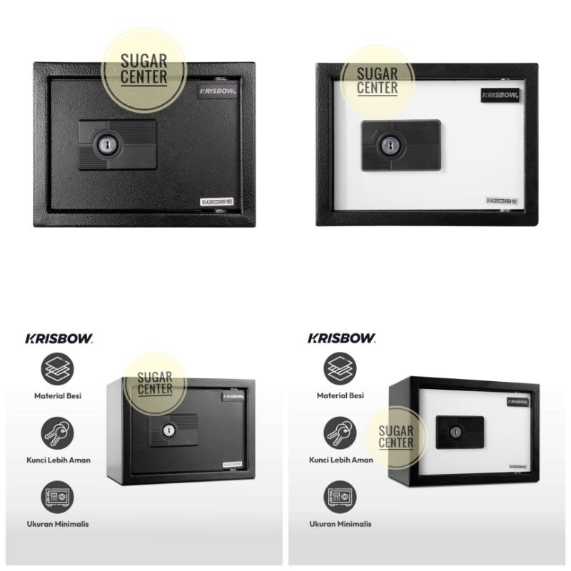 Jual Krisbow Brankas Besi 17ck 1/3 Mm/Steel Safe Krisbow/Kotak ...