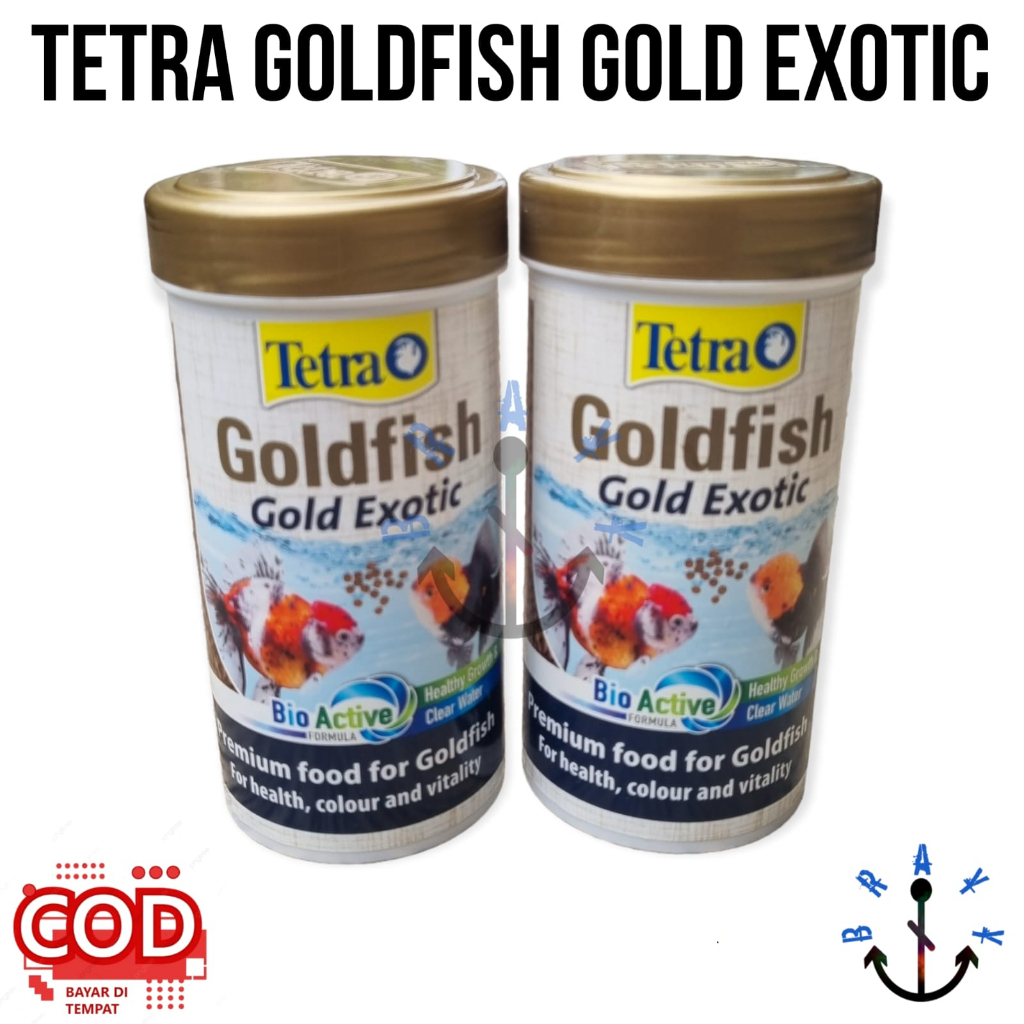 Jual TETRA Goldfish Gold Exotic Bio Active Formula | Shopee Indonesia