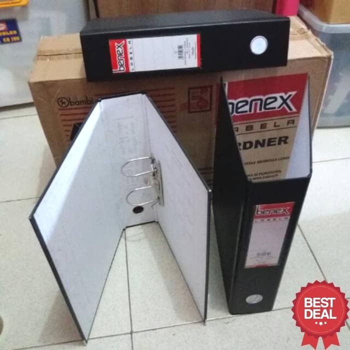 Jual Ordner Benex Folio 927 (1dus isi 12 pcs) | Shopee Indonesia