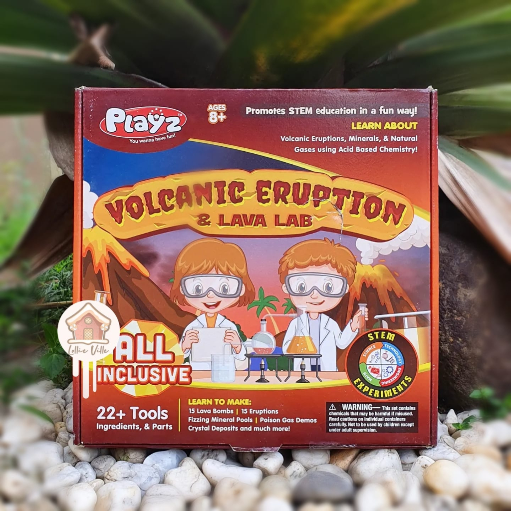 Jual Volcanic Eruption and Lava Lab Science Experiment Kit | Shopee ...