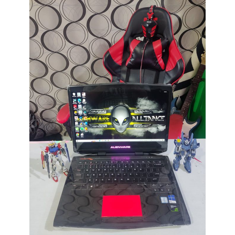 Jual Laptop Gaming Alienware 14 Ram 16gb SSD+HDD Core i7 Dual Vga ...