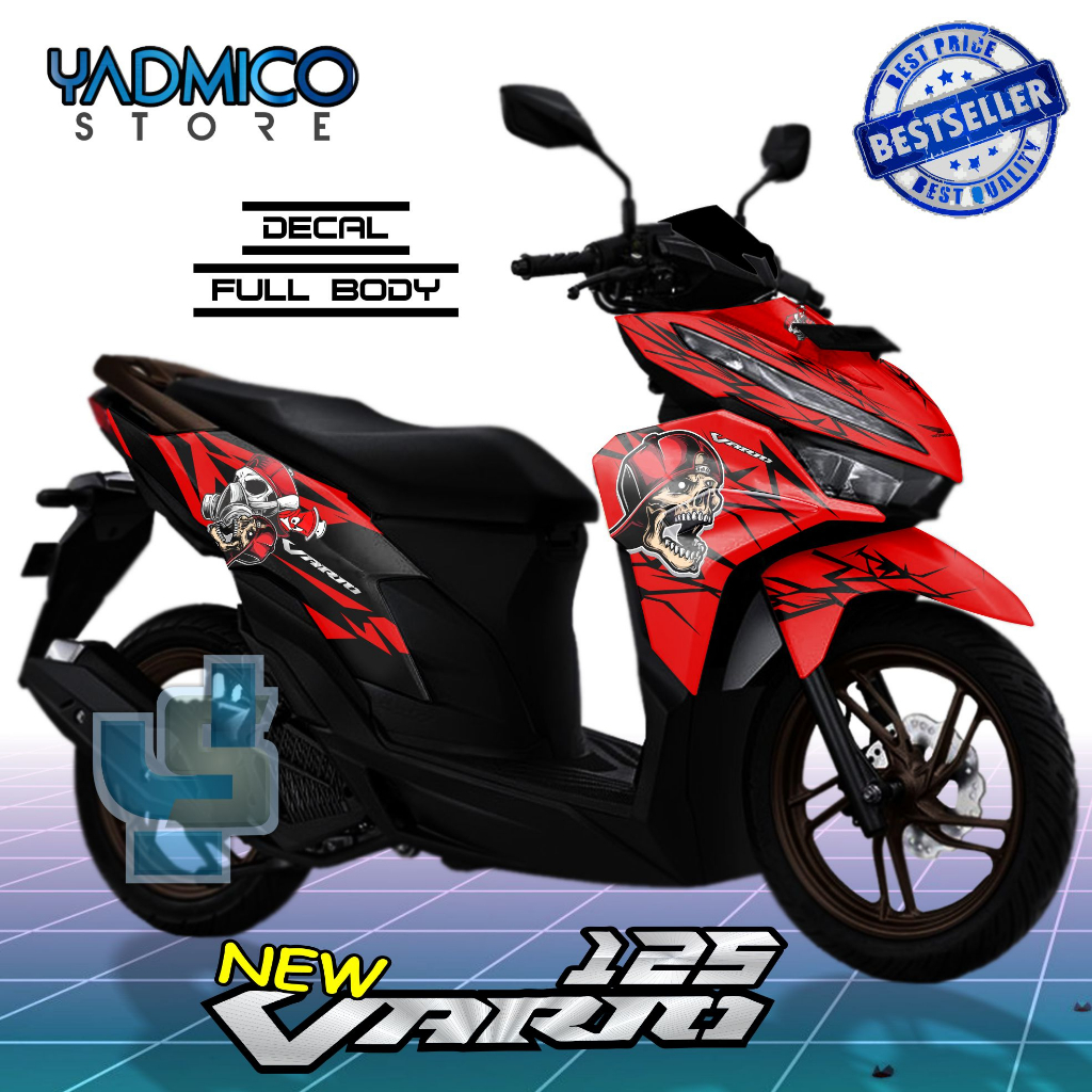 Jual Decal Vario 125 New Full Body - Stiker Motor Vario 125 New 2023 Full Body - Decal Hologram ...