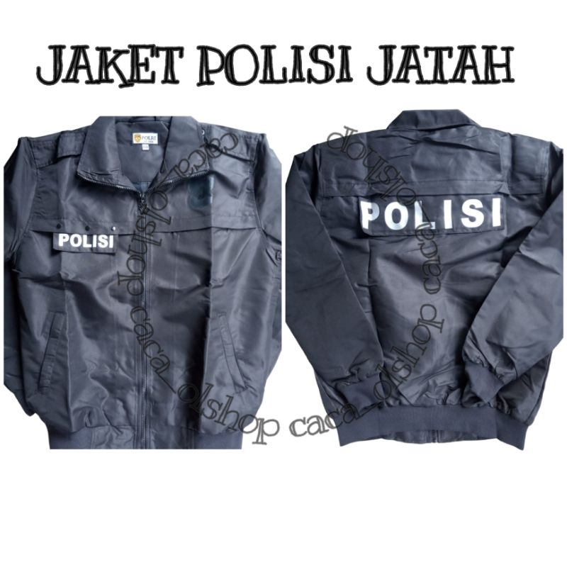 Jual Jaket POLISI HITAM Ori Asli Jatah POLRI Polda Metro Original model ...