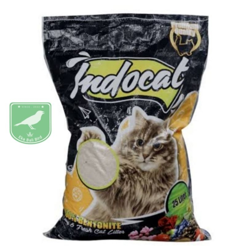 Jual Pasir wangi indocat 25Lt Grab Gojek pasir kucing | Shopee Indonesia