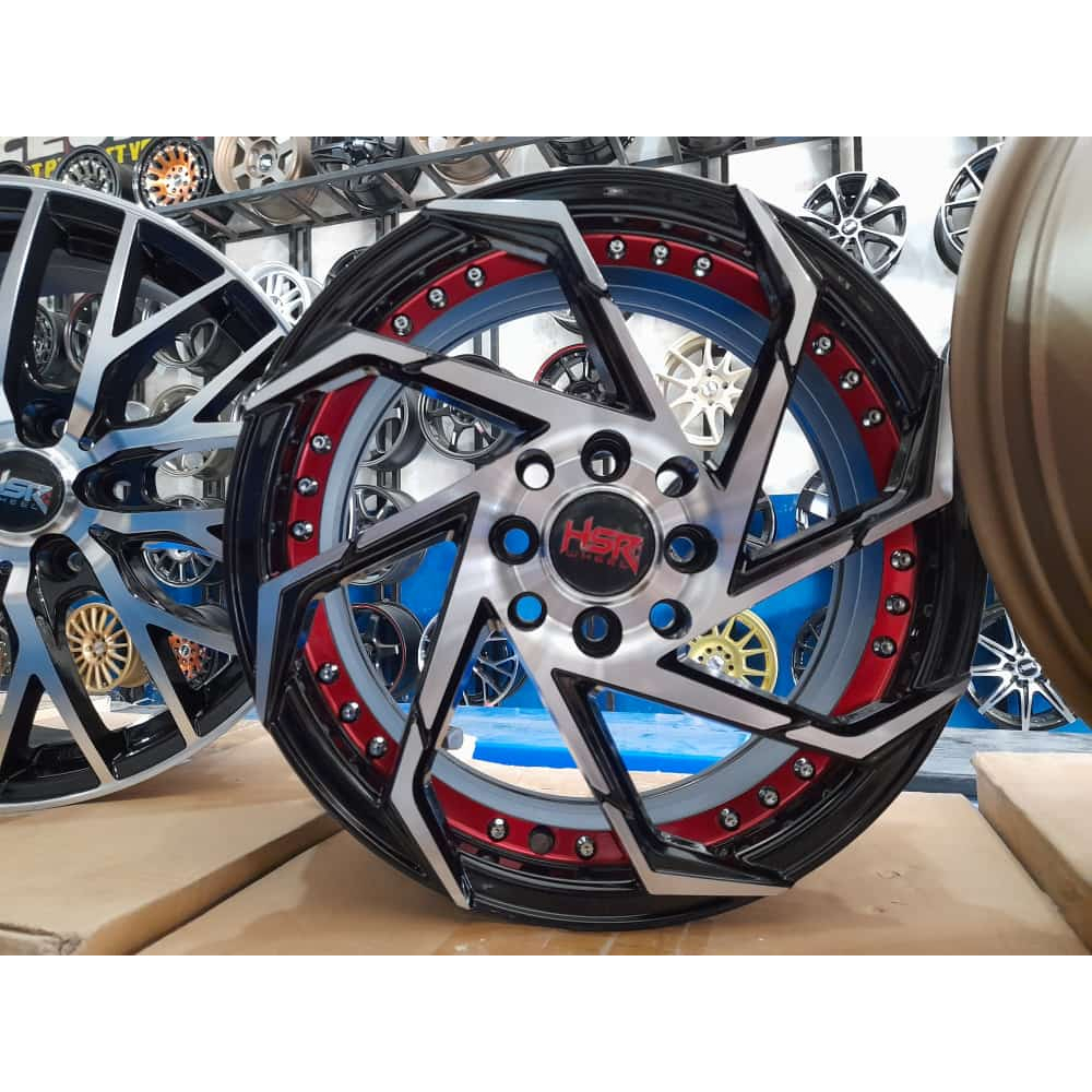 Jual velg mobil racing r15 cocok buat mobil brio agya ayla sigr calya ...