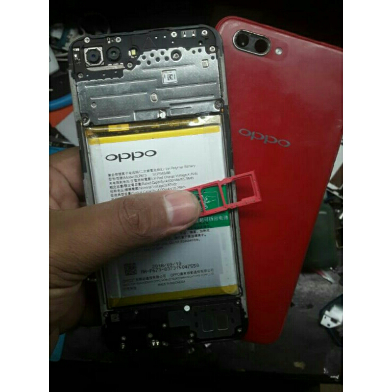 Jual oppo a3s minus lcd.segel baut atas bawah | Shopee Indonesia