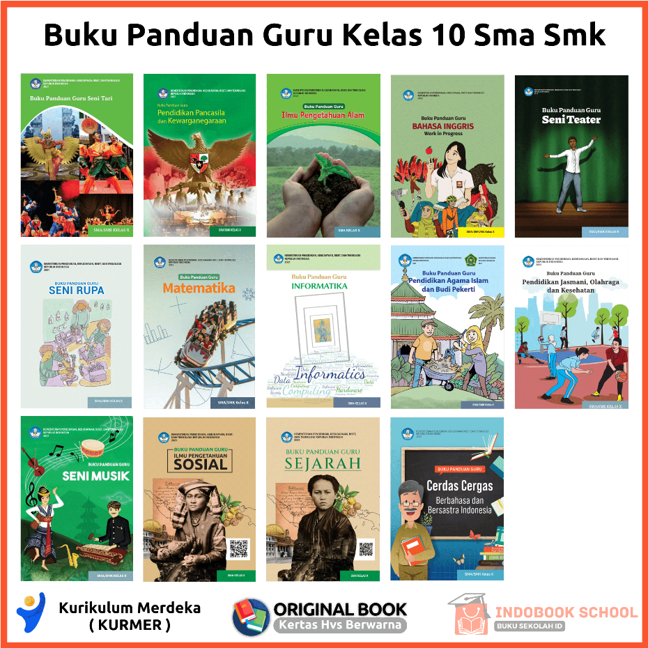 Jual Buku Panduan Guru Kelas 10 Sma Smk Kurikulum Merdeka Belajar Mengajar Kurmer Kumer Untuk ...