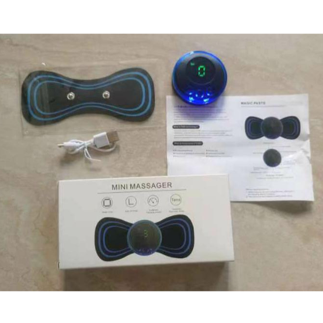 Jual Alat Pijat Mini AMT Portable Leher Mini Massager Electric | Shopee ...