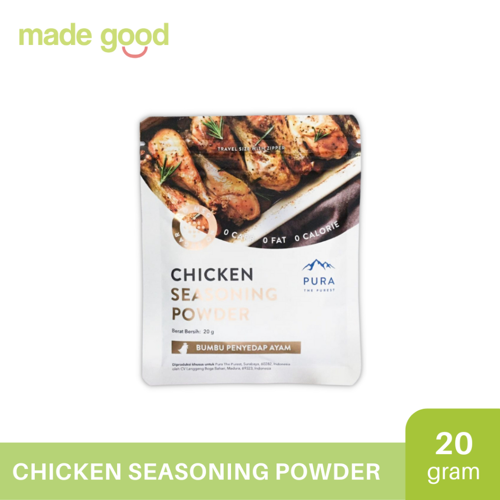 Jual Pura Seasoning Sachet Beef Chicken Vegan Food 20gr Penyedap Alami ...