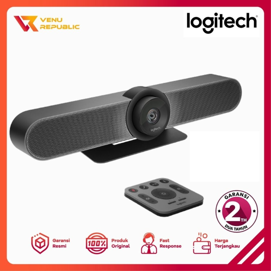 Jual Logitech Meetup Video Conference Camera Original Garansi - 2 Tahun ...