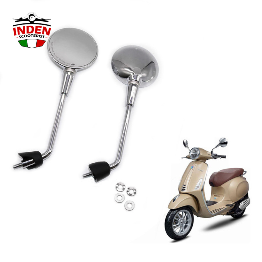 Jual Spion Vespa Primavera Chrome Version Italy Drat 12 | Shopee Indonesia