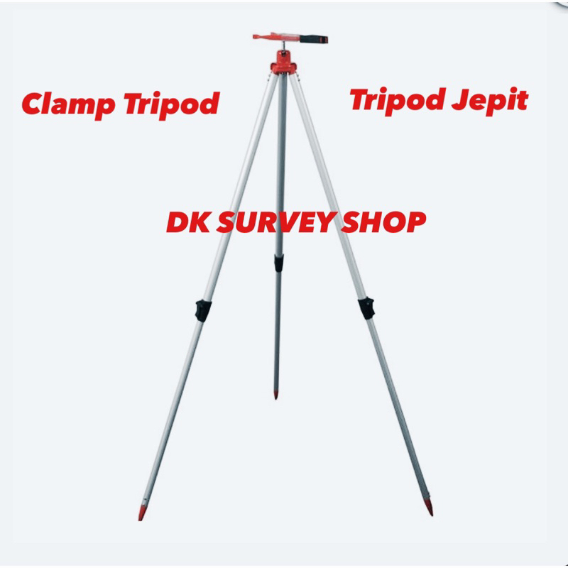 Jual Clamp Tripod / Tripod Jepit untuk Rambu / Tripod Jepit untuk Jalon ...