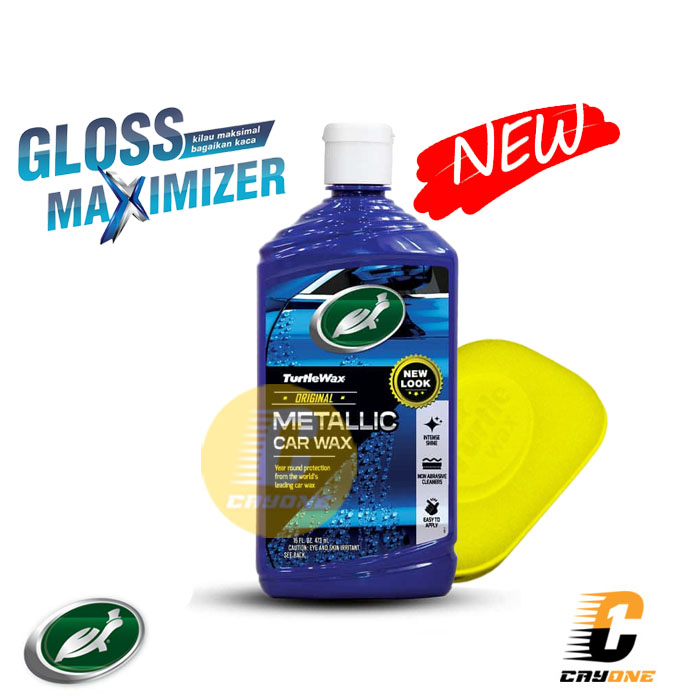 Jual Turtle Wax METALLIC CAR WAX LIQUID 473 mL | Shopee Indonesia
