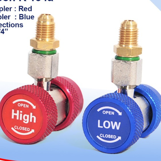 Jual MANIFOLD GAUGE QUICK COUPLER R134a QC - MH & ML | Shopee Indonesia