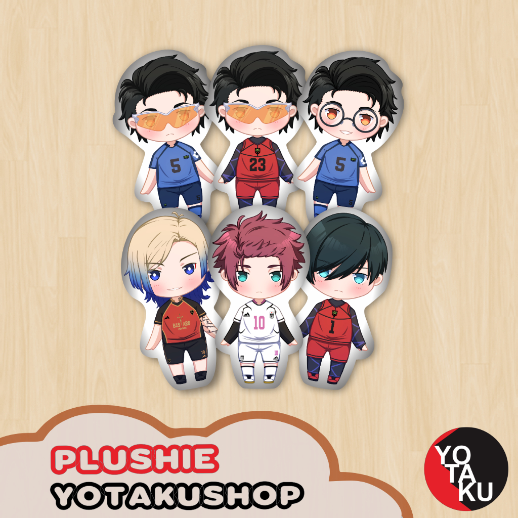 Jual Boneka Plushie Anime BLUE LOCK Seri 3 Kaiser Sae 30 cm YOTAKUSHOP ...