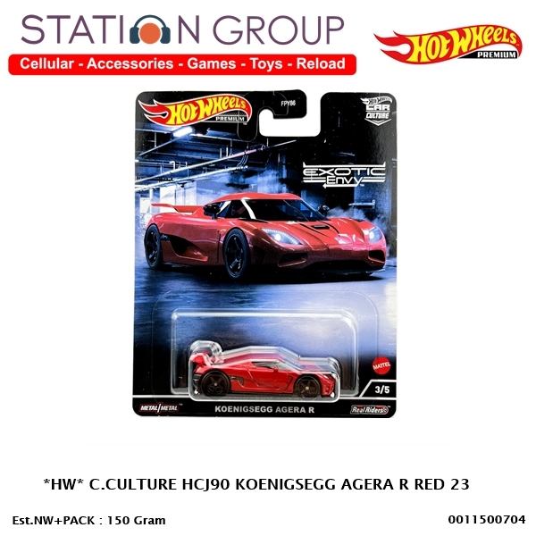 Jual HW HOT WHEELS KOENIGSEGG AGERA R RED 23 - DIECAST | Shopee Indonesia