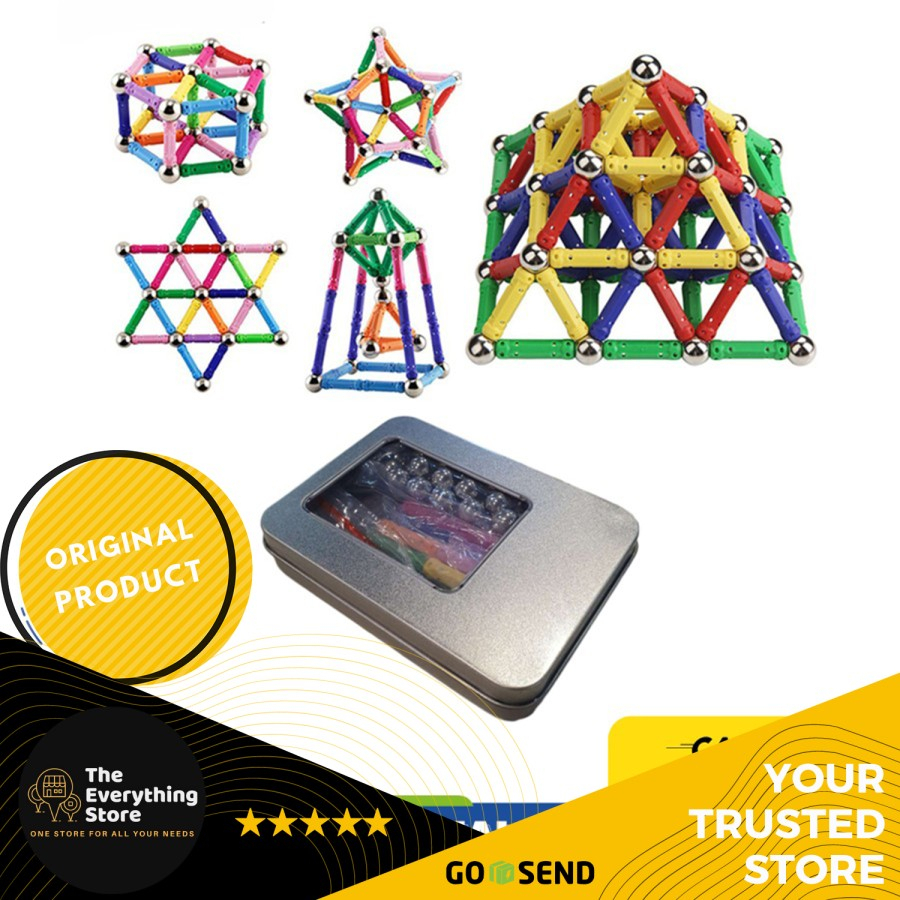 Jual Mainan Bola dan Tongkat Magnet | Magnetic Stick and Bucky Balls ...