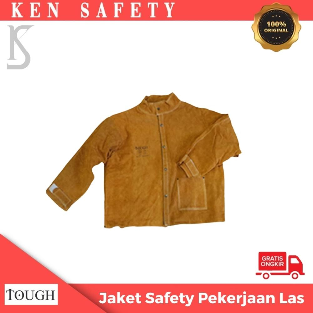 Jual Jaket Las Full Kulit Leather Welding TOUGH GS3010 Premium | Shopee ...