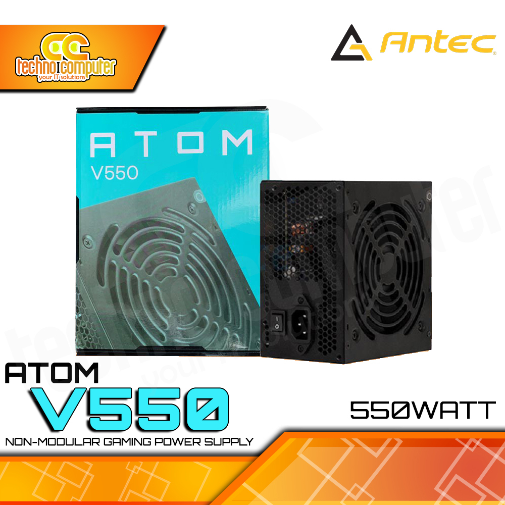 Jual POWER SUPPLY ANTEC ATOM V550 550W 80+ White - Non Modular | Shopee Indonesia