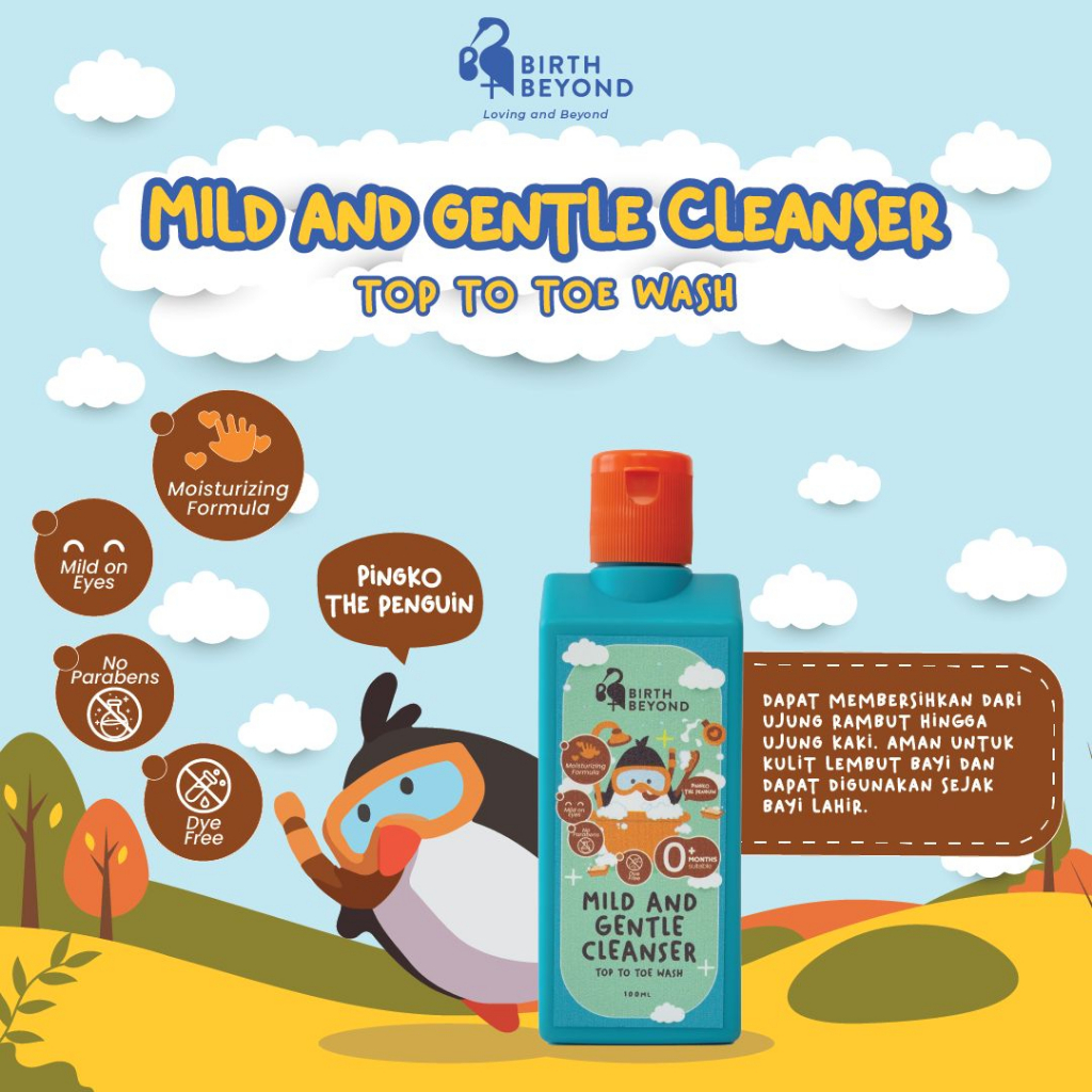 Jual Birth Beyond Mild And Gentle Cleanser 100ml - Mild And Gentle ...