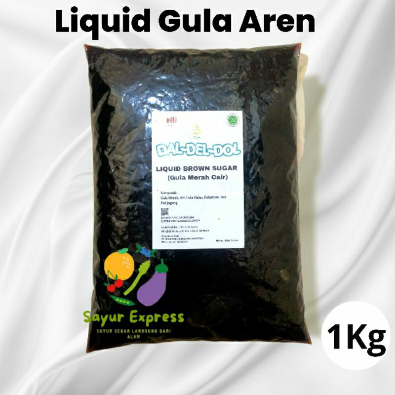 Jual LIQUID GULA AREN / BROWN SUGAR LIQUID / GULA MERAH CAIR 1KG ...