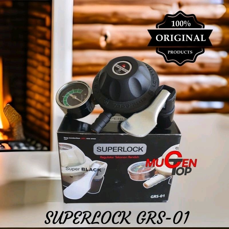 Jual Regulator Gas SUPERLOCK Gascomp GRS-01 | Shopee Indonesia