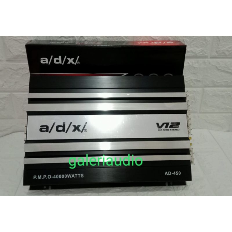 Jual Power amplifier ADX AD-450.4chanel tenaga badak amplifier ADX 450 40000watt | Shopee Indonesia