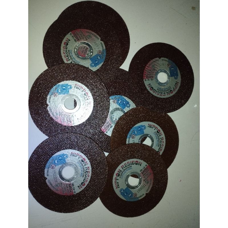 Jual Nippon Resibon cutting wheel 4x1,6m/batu gerinda 4inc Nippon ...