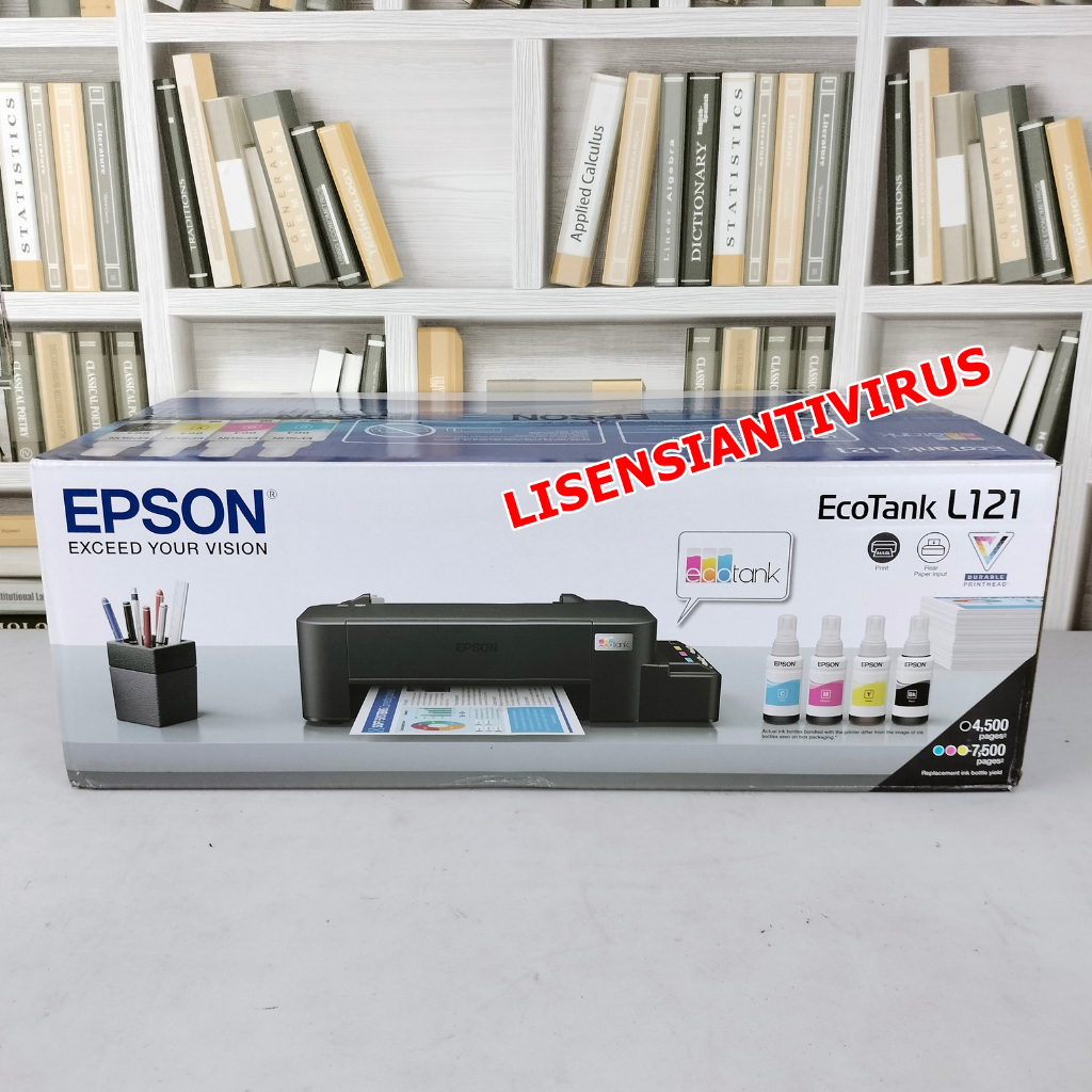 Jual Printer Epson L121 dengan 4 tinta original Epson Pembaharuan seri ...