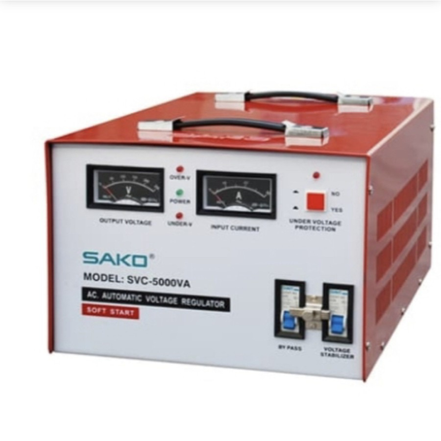 Jual STABIL SAKO / AUTOMATIC VOLTAGE STABILIZER SAKO SVC-5000VA 5000W ...