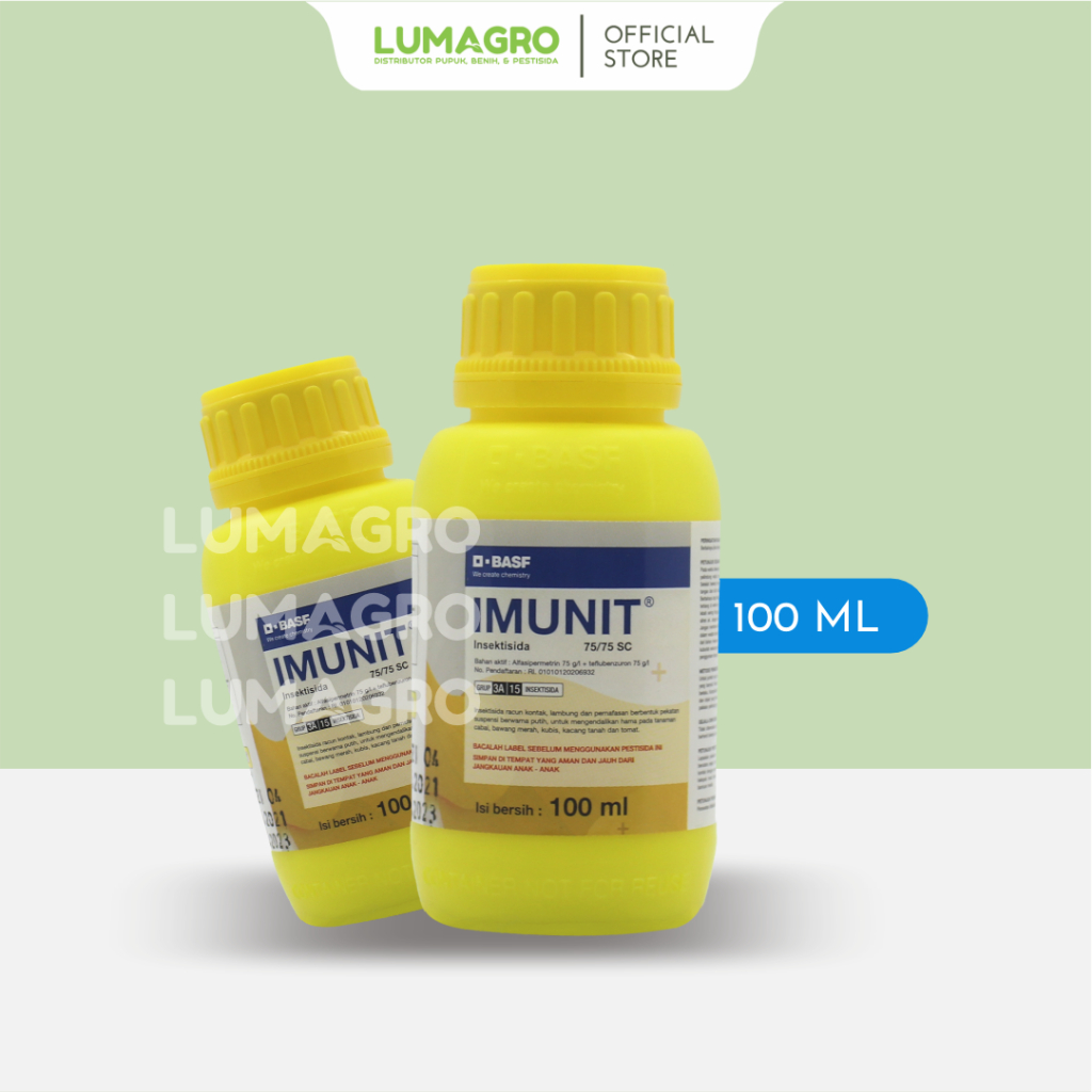 Jual Insektisida Imunit 100ml Alfa Sipermetrin Teflubenzuron Pembasmi ...