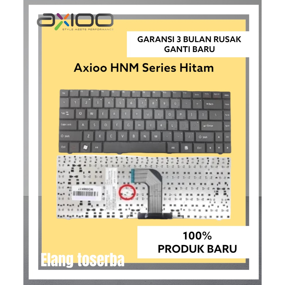 Jual Keyboard Axioo Neon HNM Series - Black | Shopee Indonesia