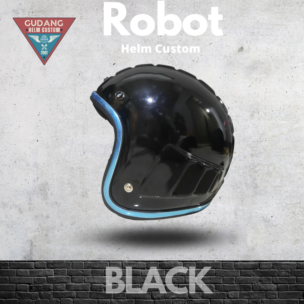 Jual Helm Robot Jadul Retro Custom | Shopee Indonesia
