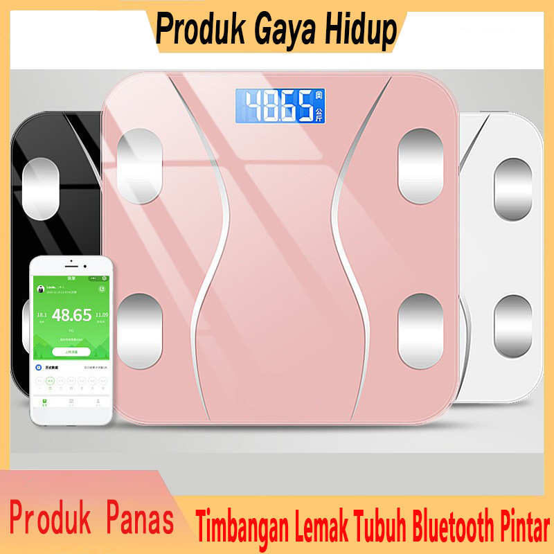 Jual 【Pengiriman lokal】Smart Scale Timbangan Berat Badan Digital ...