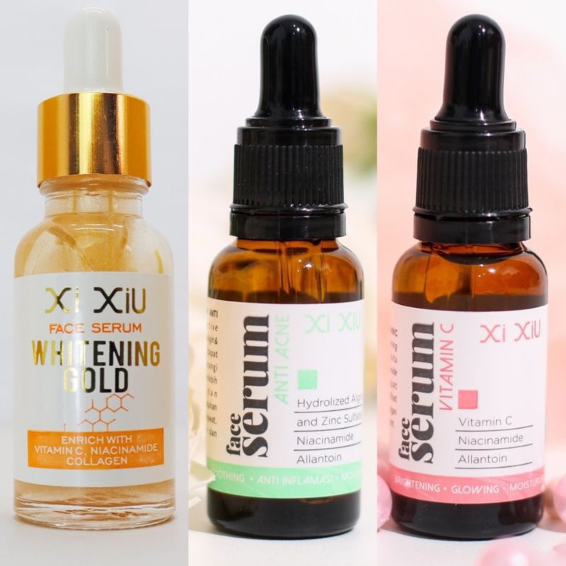 Jual serum XIXIU gold,acne,vit C | Shopee Indonesia