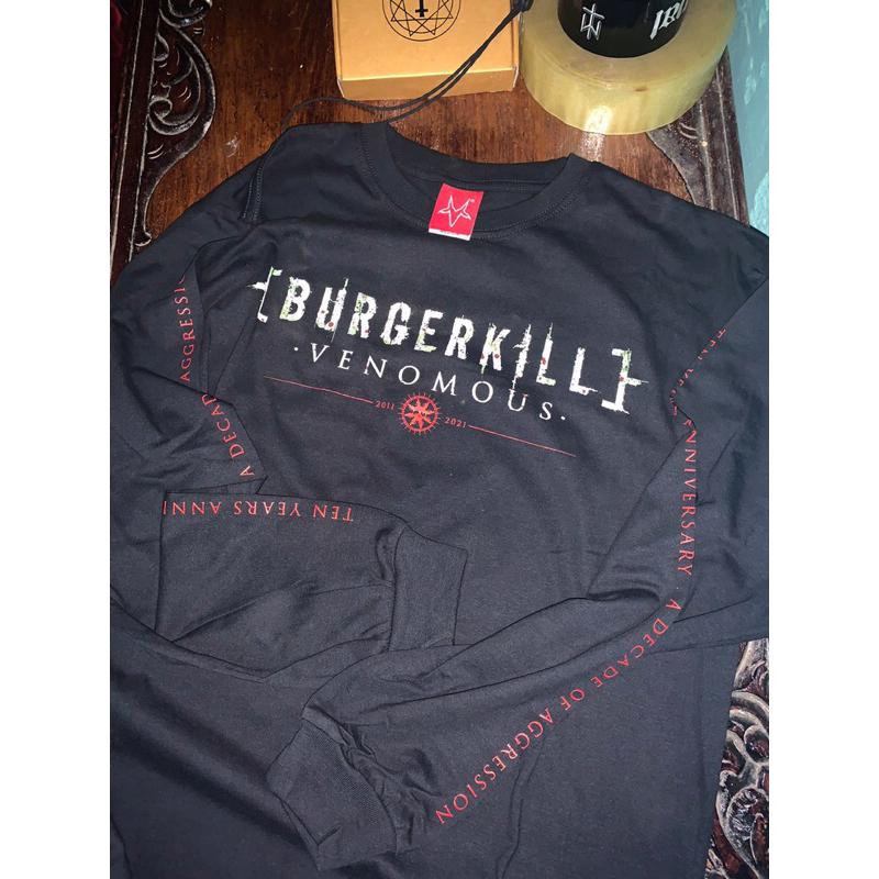 Jual longsleeve burgerkill venomous ten years anniversary | Shopee Indonesia