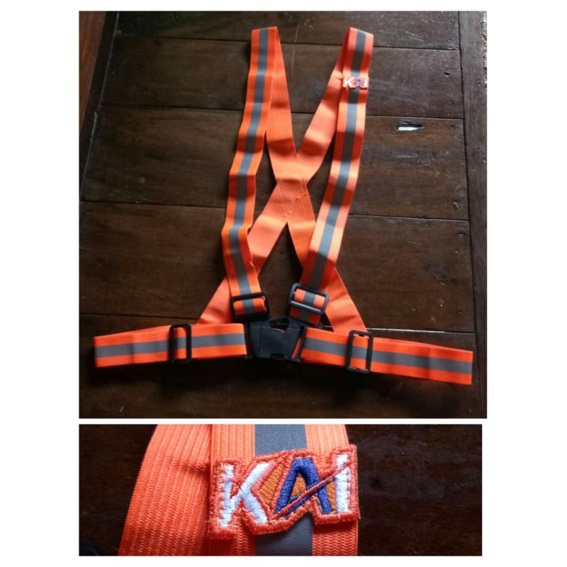 Jual safety vest logo KAI | Shopee Indonesia