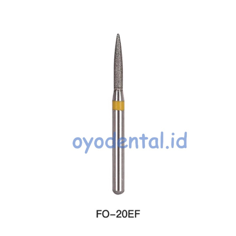 Jual Dental Diamond Bur High Speed Pita Kuning Merah Pedo TR TC FO TF / Mata Bur High Speed ...