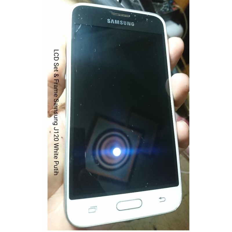 Jual LCD Set & Frame Samsung J120 White Putih | Shopee Indonesia