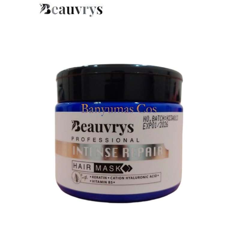 Jual Beauvrys Intensive Repair Hair Mask 250ml | Shopee Indonesia