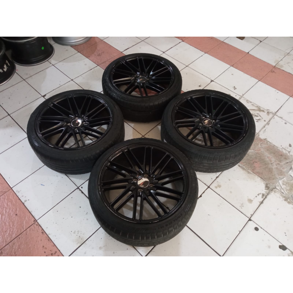 Jual Velg mobil racing ring 18 HSR ASASIKAWA Lebar 8 Pcd 4x100/114 et42 + ban | Shopee Indonesia