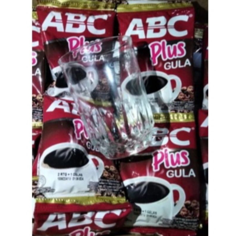 Jual promo !!! kopi ABC plus gula free gelas (18g x 2 renteng/22sachet ...